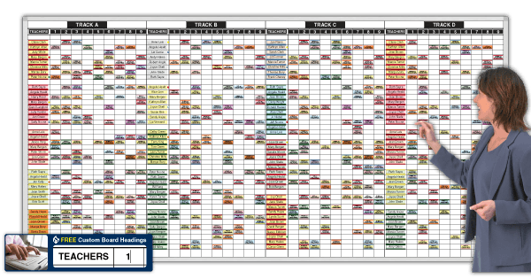 YearRound™ Teacher / Track Schedules
