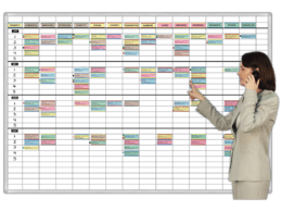 All-Purpose Square-Grid Magnetic Whiteboard | Grid Printed Kits