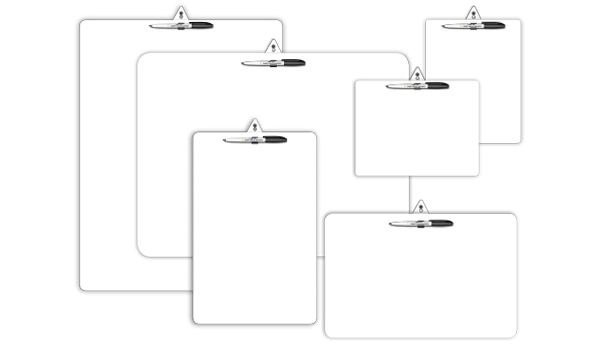 All-Purpose, Plain White write-on MiniBoards™
