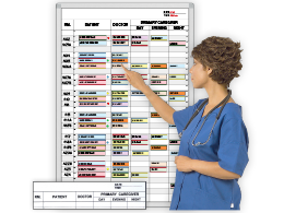 Hospital / Nursing Whiteboards - Magnatag