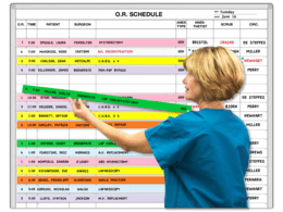O.R. Surgery Schedules