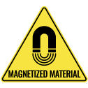 Hazmat, Warning and Safety Pictogram Magnets