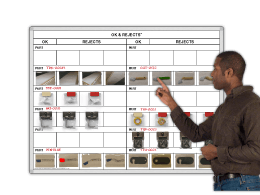 Quality Control Magnetic Whiteboards - Magnatag
