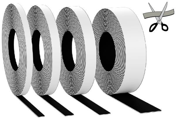 Magnetic Rolls: Adhesive-back MagnetMount® from Magnatag