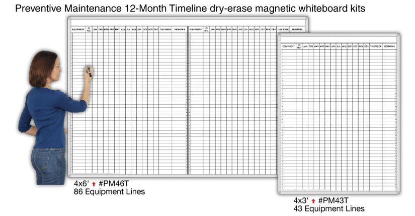12 Month Preventive Maintenance Planner