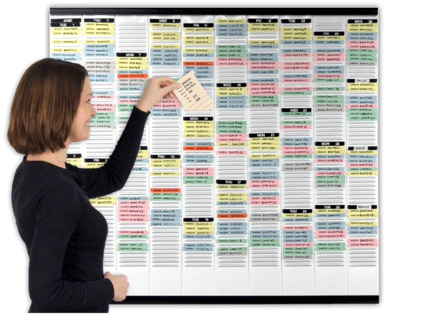 Visible Card Files, Magnetic Boards and Dry Erase Boards