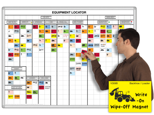 Vehicle Tracking Equipment Management Visual Control