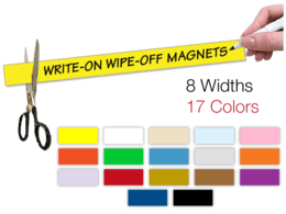 Grid-printed Laminated Write-on Whiteboard Magnet