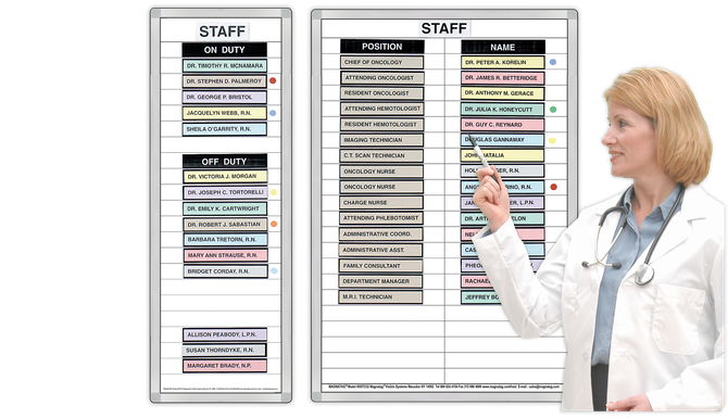 Quick-Change™ Magnetic StaffBoards™