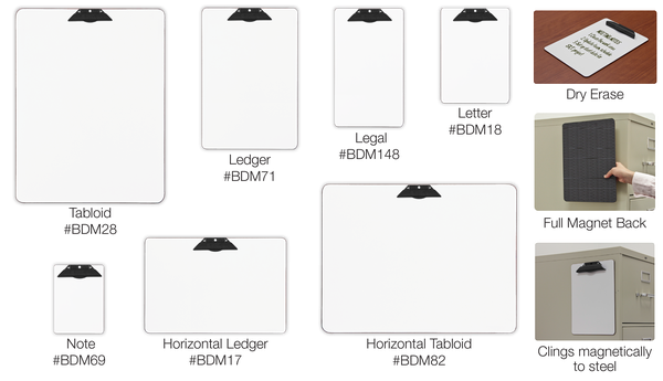 Magnetic Clipboards | Magnet Clipboard | Magnetic Clip Board