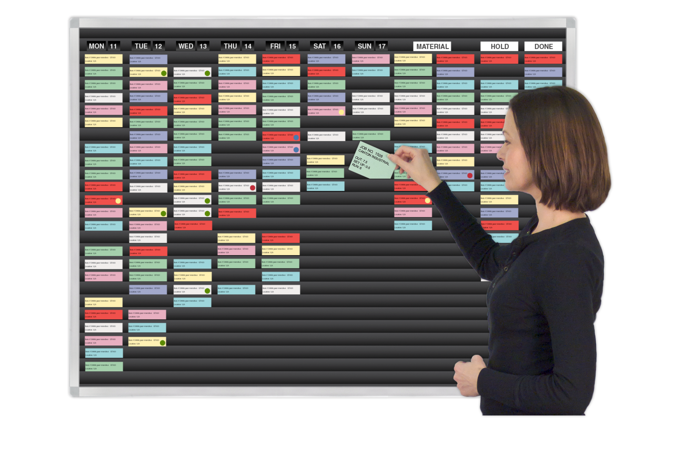 Daily Job-Load™ Board Kanban CardView®