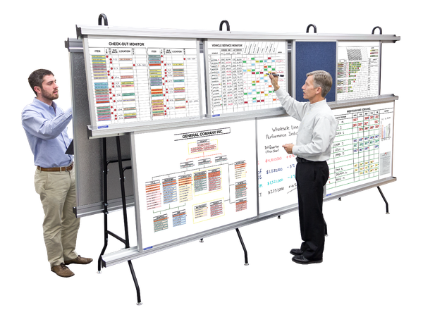 Work Scheduling Magnetic Whiteboard