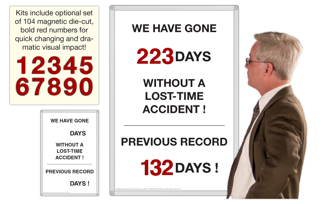 Safety-Days™ Safety Motivational Board