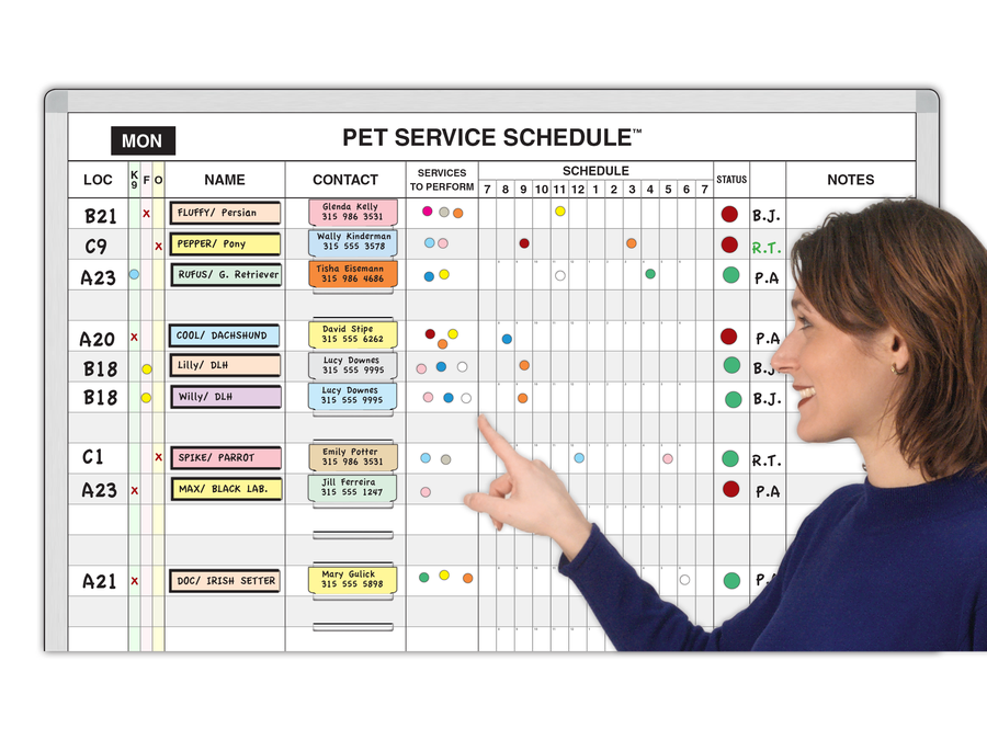 Dog Training Schedule