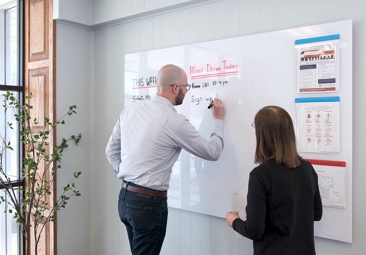 VisuGlass Whiteboards | Premium Dry-Erase Glass Boards