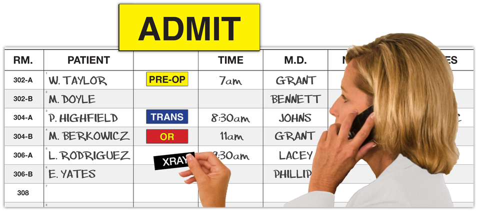 Speed-Posting® Magnets for Hospitals