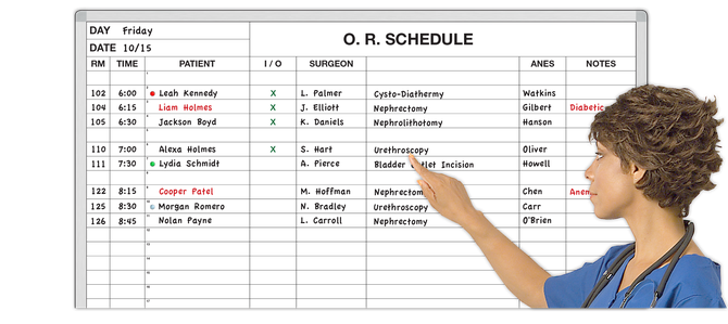 Outpatient Surgery Schedule™