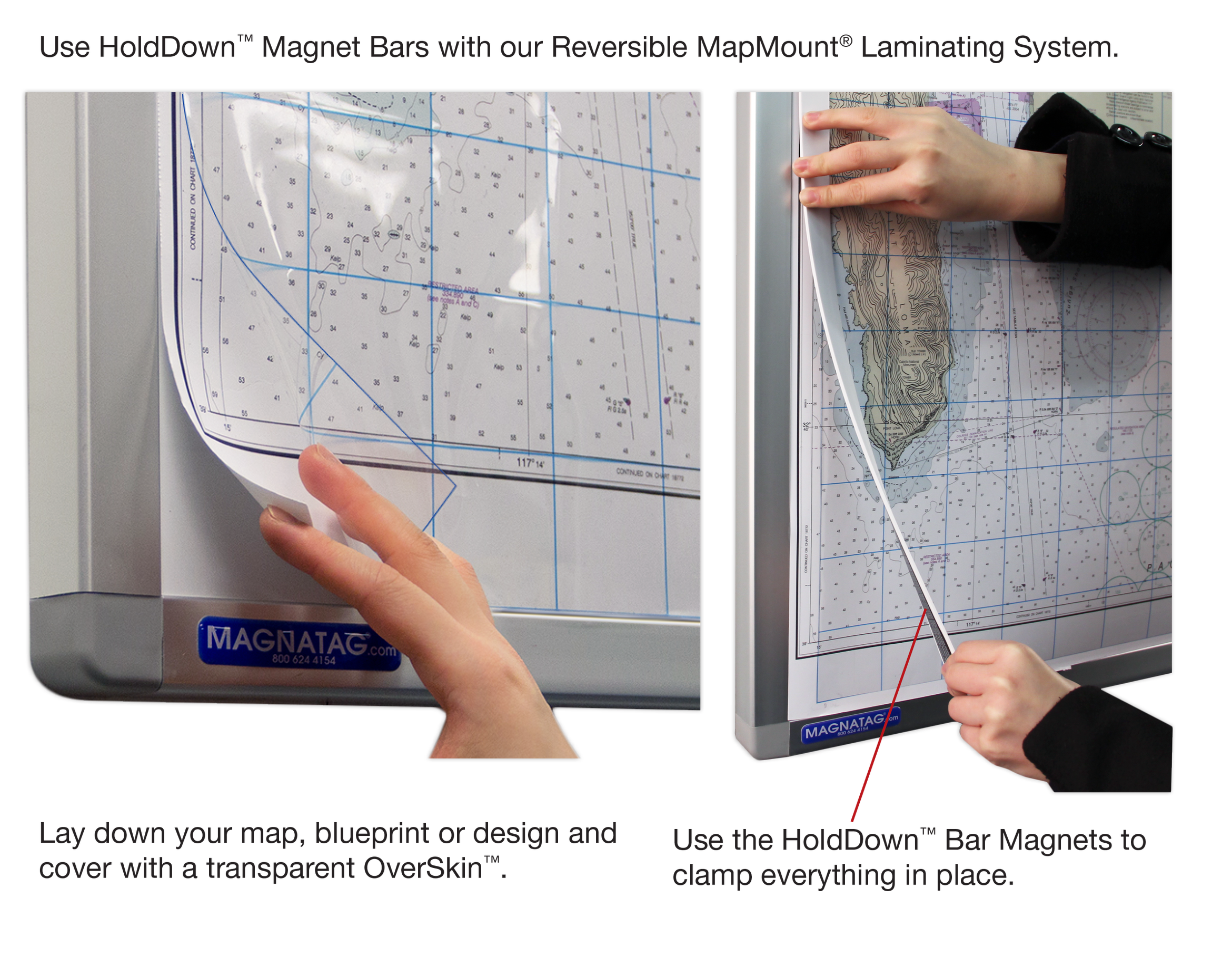 Hold-Down™ Long Magnet™ Bars & Sets