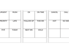 CardView® Visible Organizer Board System Kit