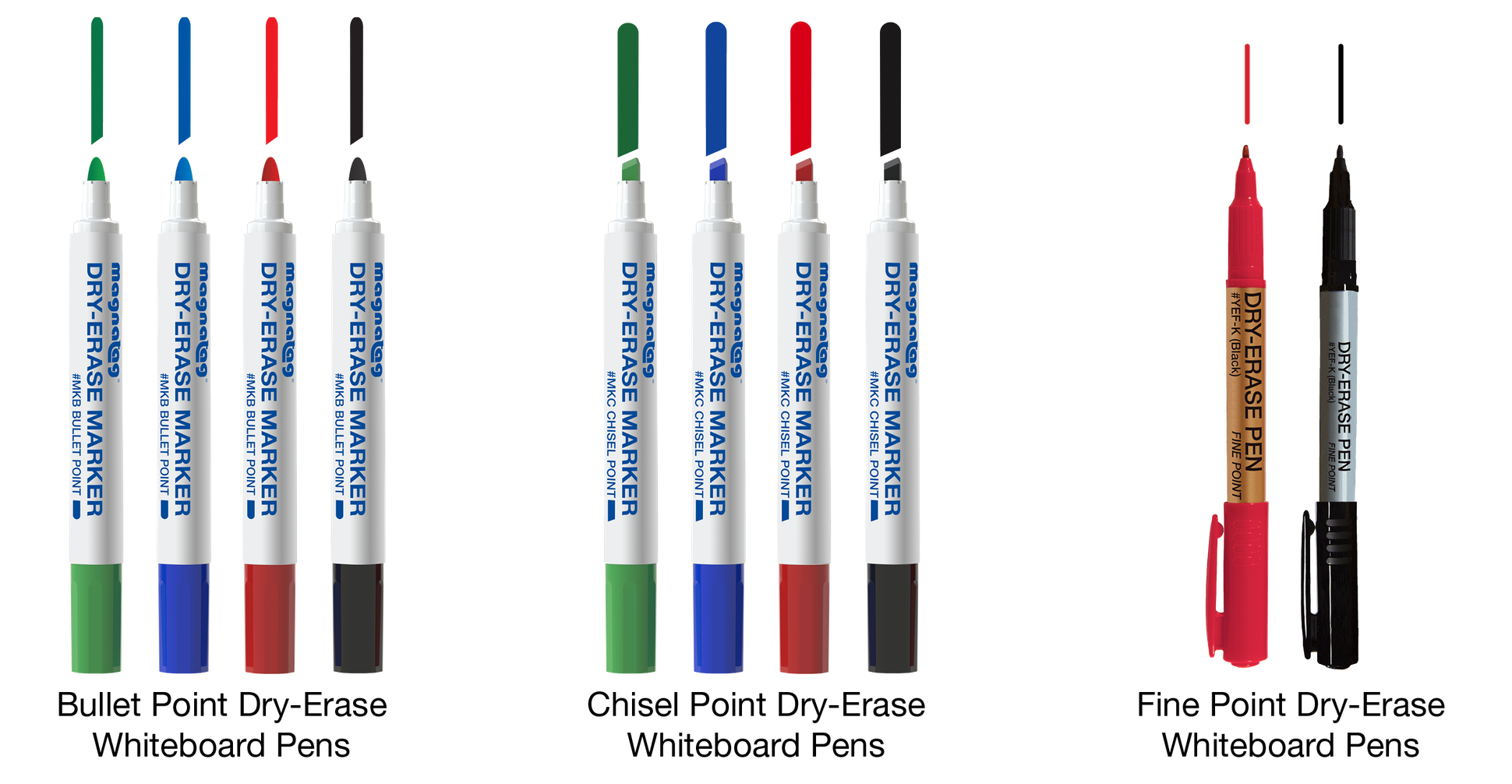 Dry-Erase White Board Pens & Markers