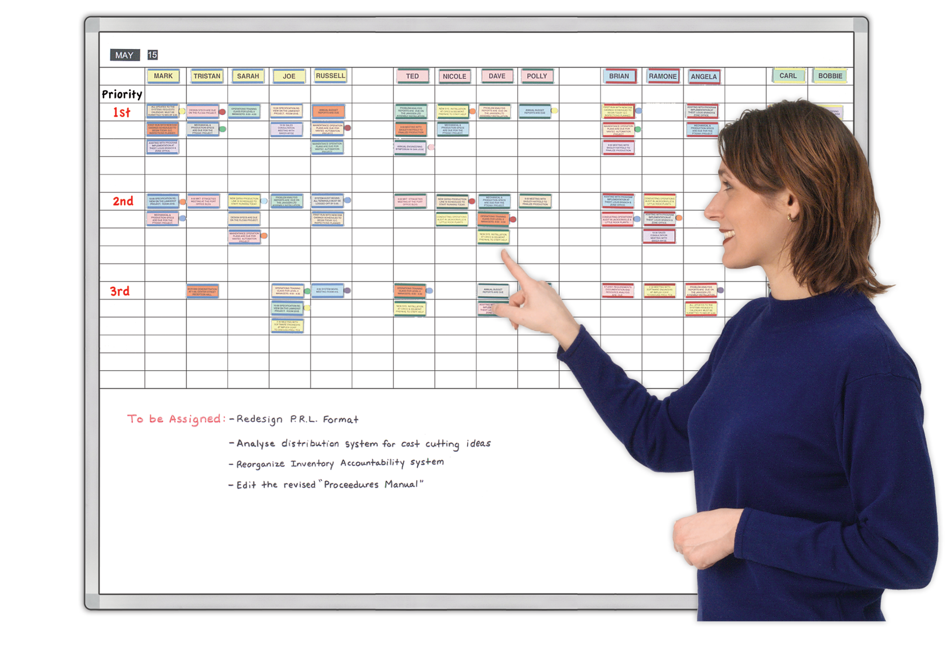 Over & Under™ Grid & Plain Schedule & Organizers