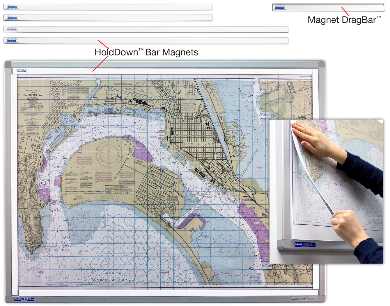 Hold-Down™ Long Magnet™ Bars & Sets