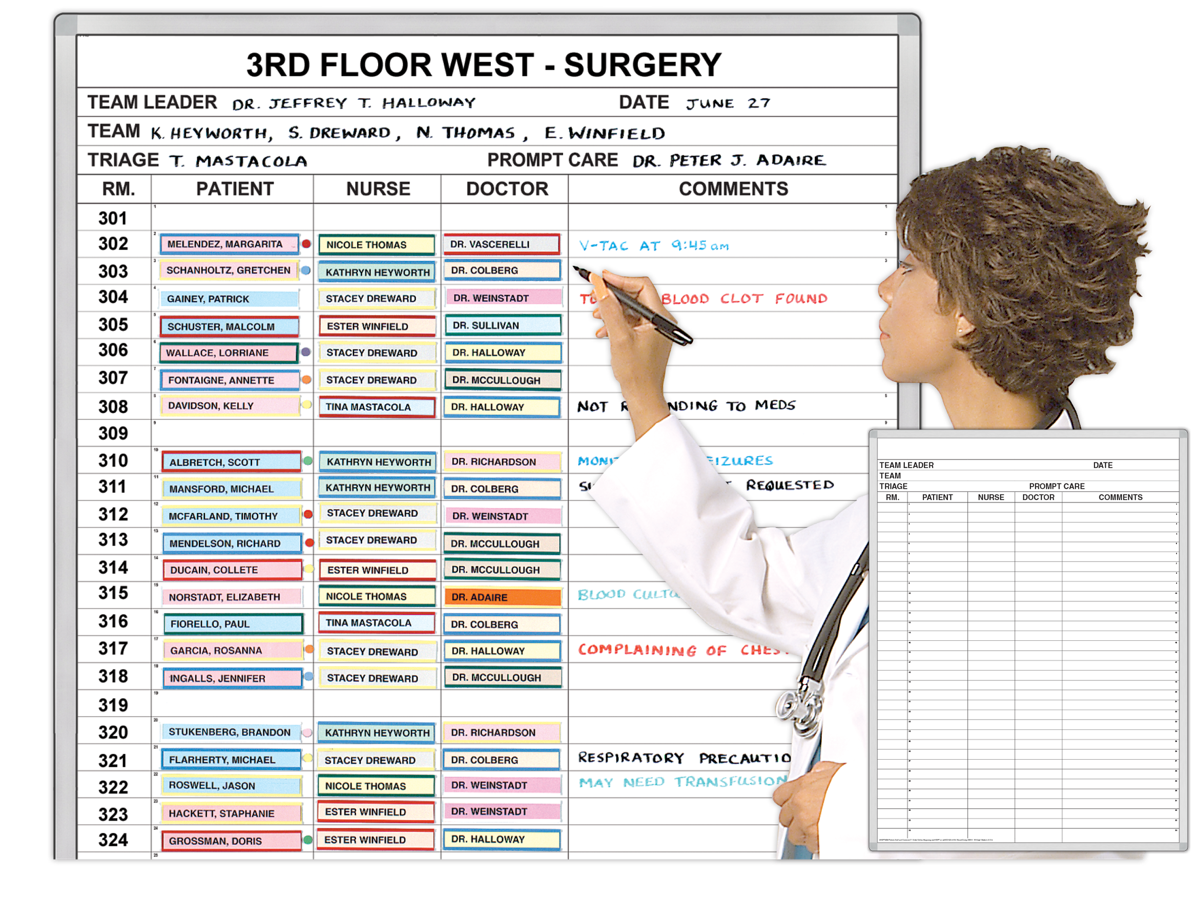 Patient-Staff & Comments™