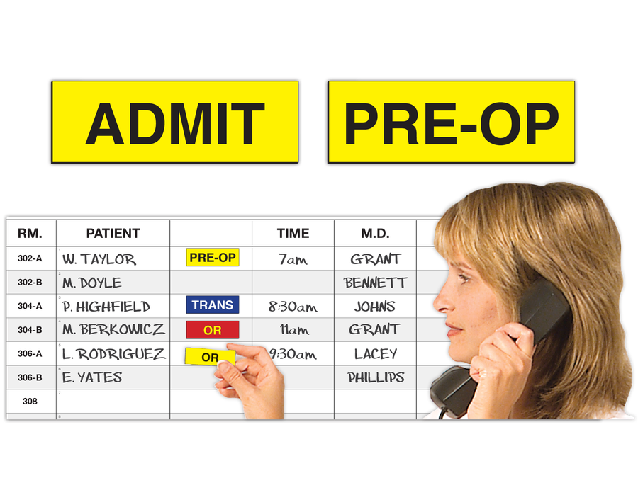 O.R. Surgery Schedules