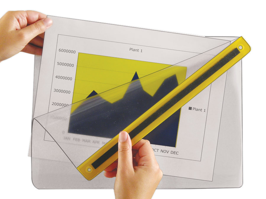 Graph Grid Magnetic Whiteboard