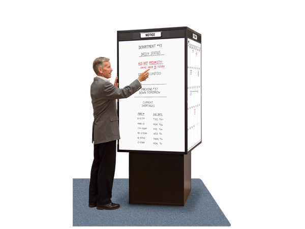 Whiteboard Cabinets, Stands, Track Systems, & More