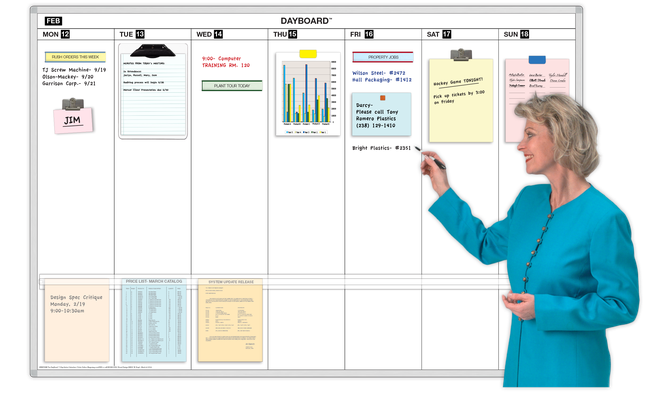 Weekly Schedule Whiteboard | Post Notes for 5 or 7 Days