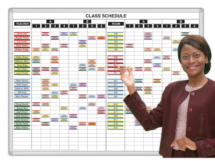 Same-Day™ 9-Period Master Class Schedule
