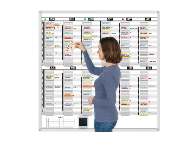 Magnetic Whiteboard Calendars