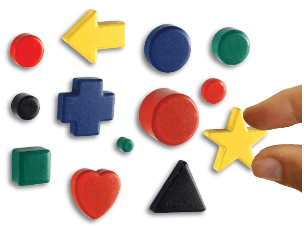 In & Out board Magnet Indicators | In/Out Magnet Kit | Magnatag