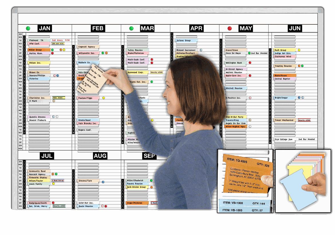 T-Card Reservation Board