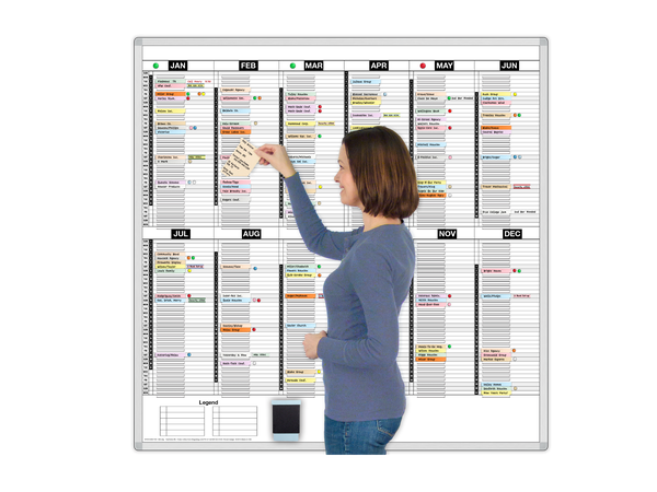 Dry Erase Whiteboard Calendar