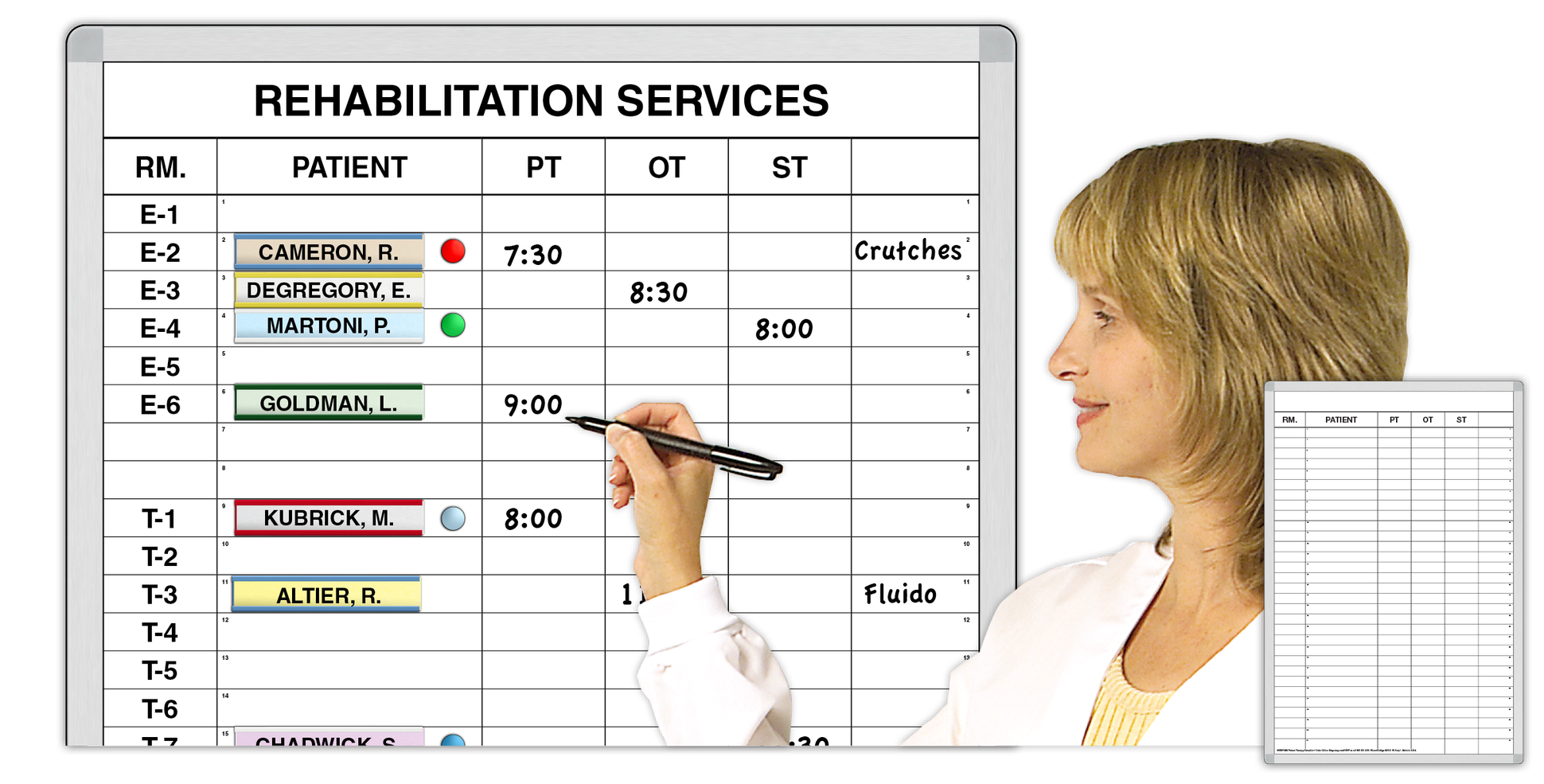 Patient Therapy Schedule™