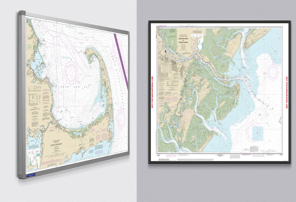 Magnetic dry erase Whiteboard Map
