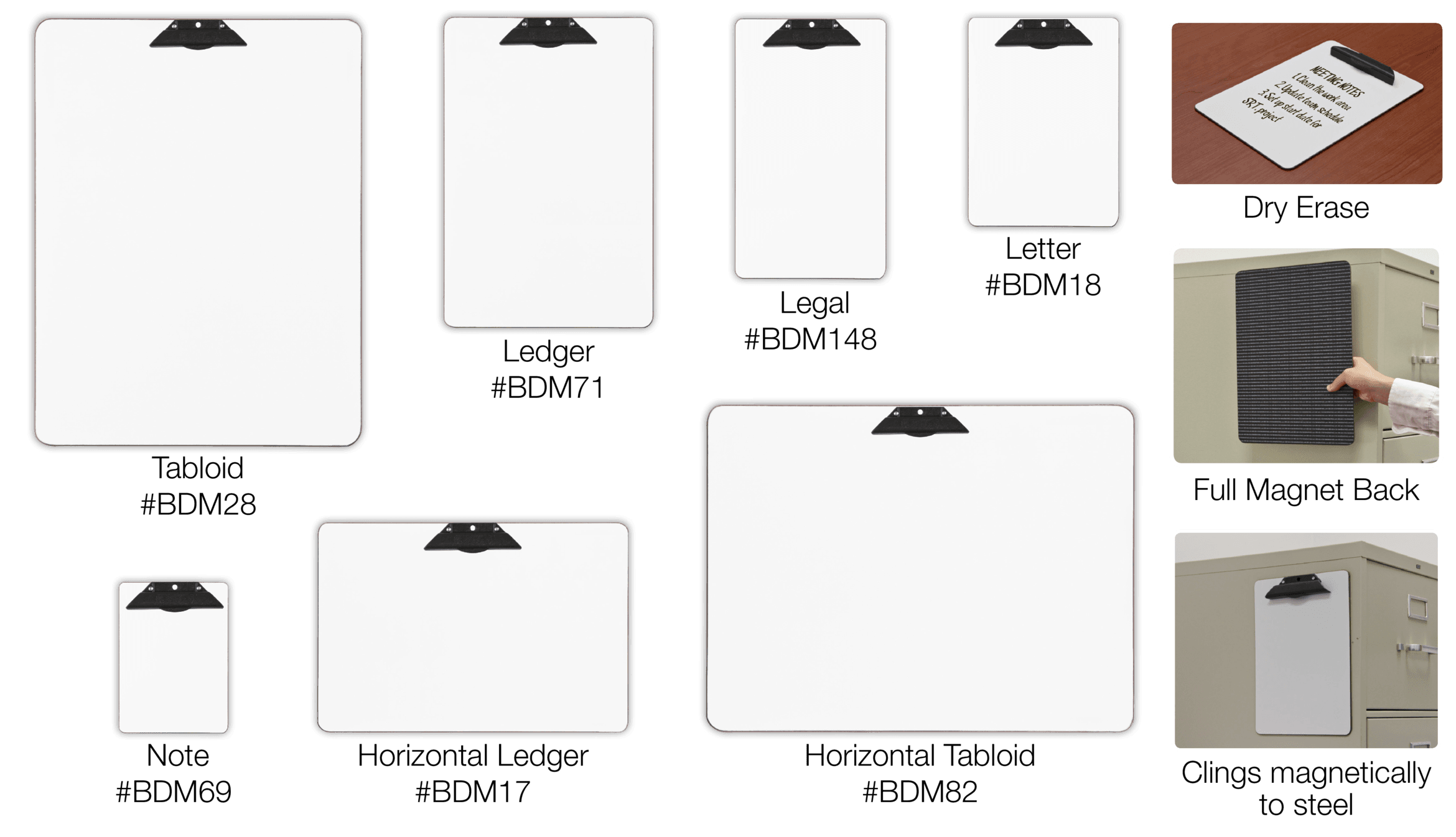 Magnetic Clipboards | Magnet Clipboard | Magnetic Clip Board