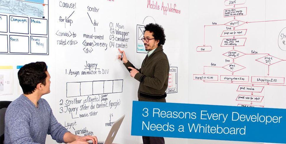 3 Reasons Every Developer Needs a Whiteboard