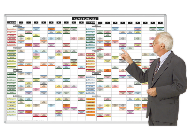 Magnetic Dry-Erase School Schedules, Trackers, & Charts