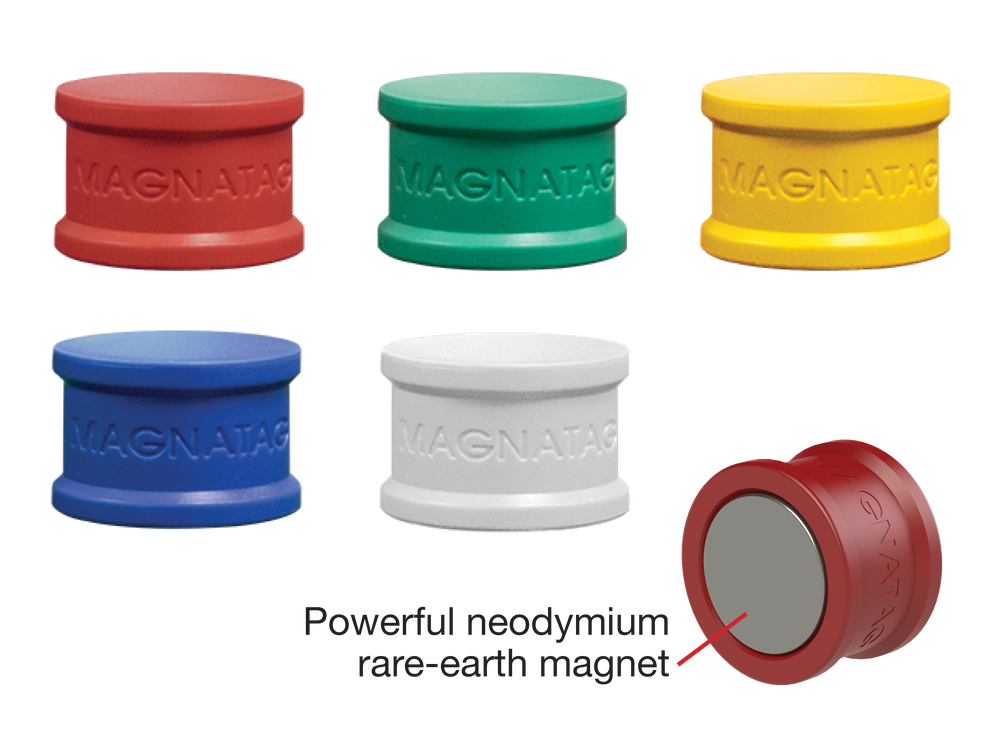 NeoTack™ Extra Strong Glass Whiteboard Tack Magnets