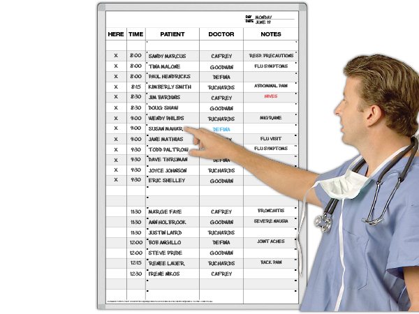 Hospital Clinic Schedules