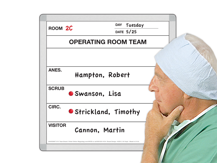 O.R. Surgery Schedules