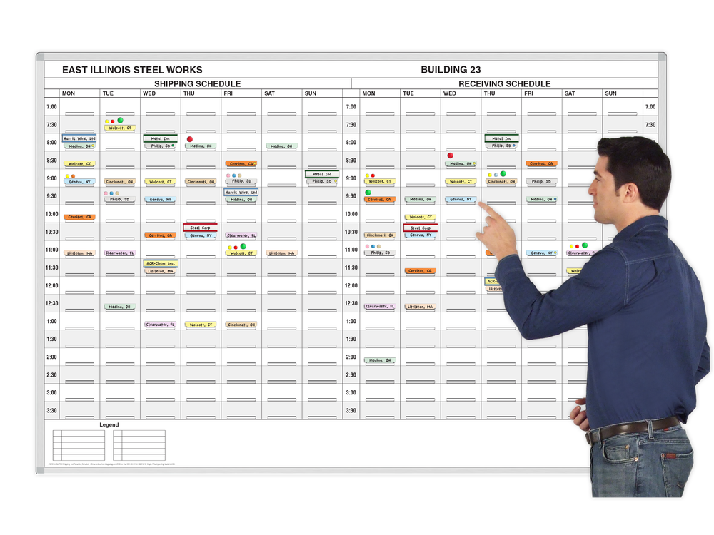 30 Minute Shipping and Receiving Schedule