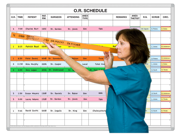 Magnetic Dry-Erase Healthcare & Hospital Whiteboards
