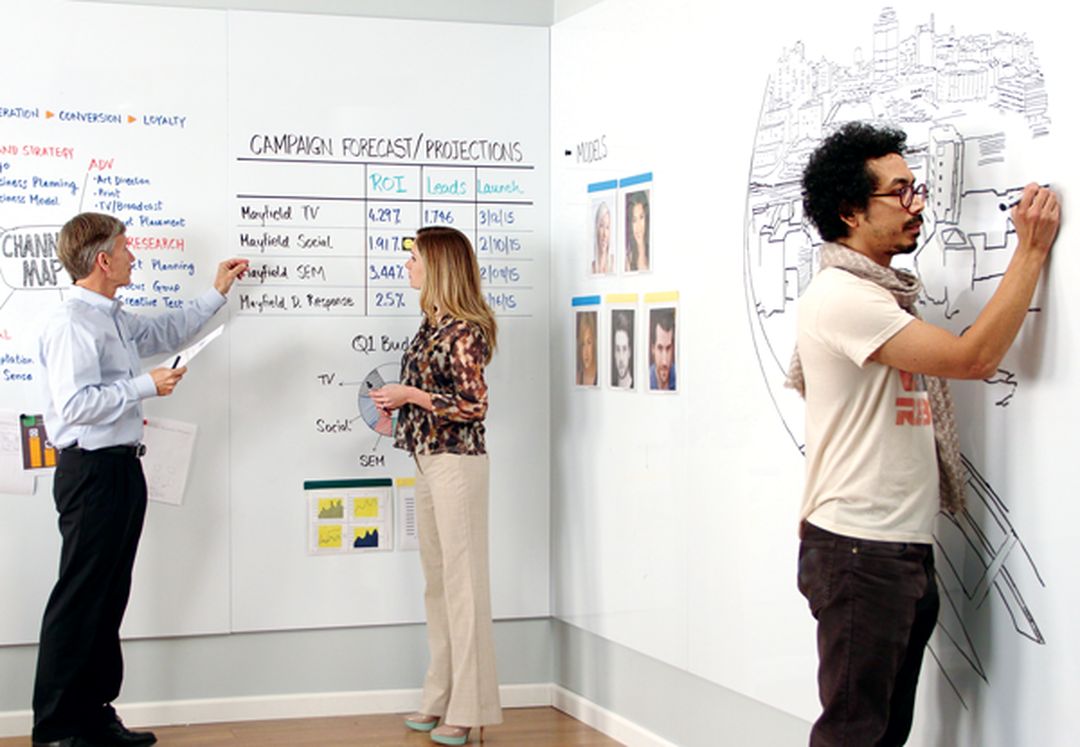 Whiteboard Cabinets, Stands, Track Systems, & More